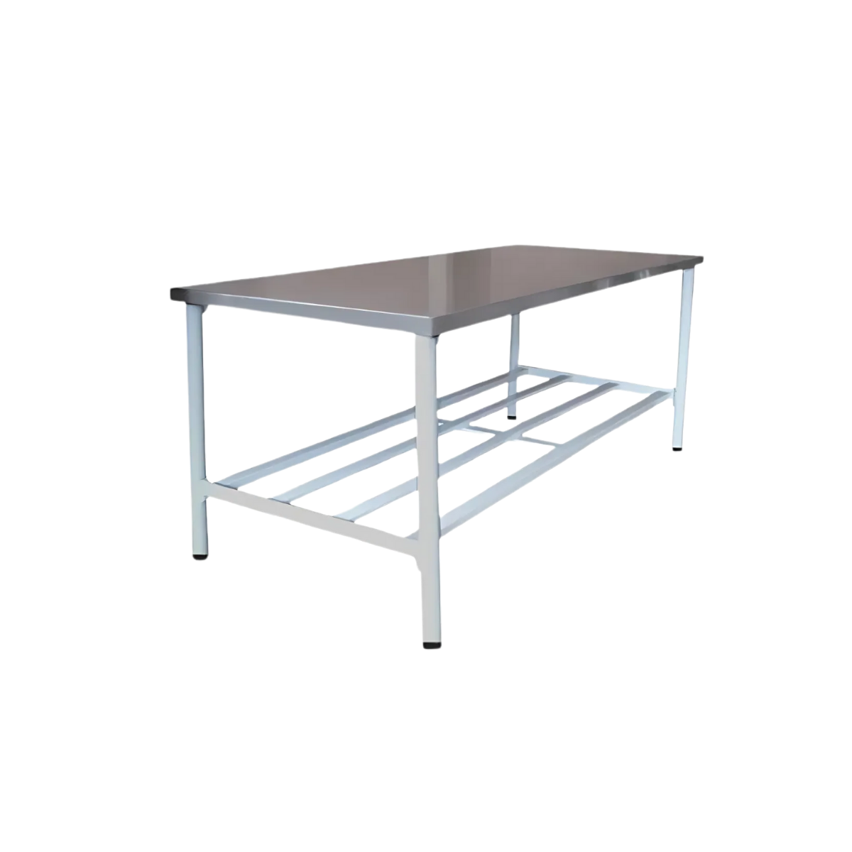 Mesa Inox Multiuso 140x60CM MTC 511 Metalcubas com Paneleiro